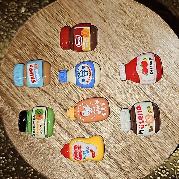 Kitchen | 8 Refrigerator Mini Magnets | Poshmark